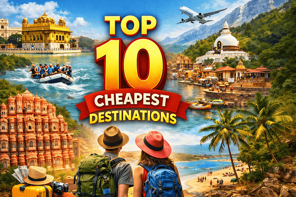 भारत की 10 सबसे सस्ती ट्रैवल डेस्टिनेशन Low Budget Travel Guide for ...